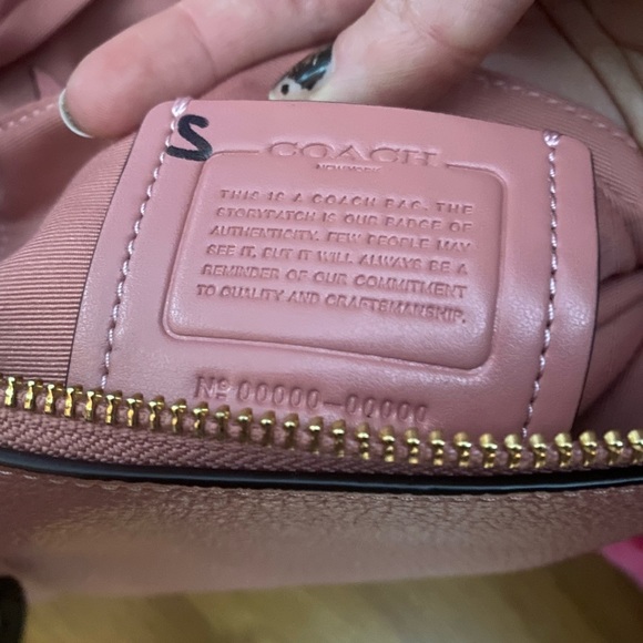 Coach | Bags | Coach Pastel Pink Leather Purse | Poshmark